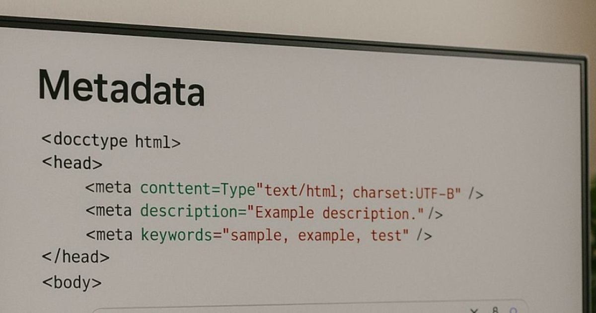 Mastering Metadata Structuring for AI Search Visibility